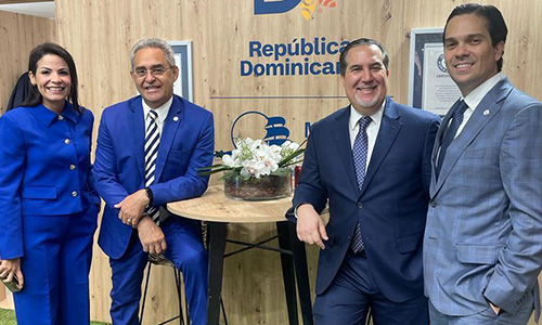 Guzmán Ariza attends FITUR 2023 Guzmán Ariza | The Dominican Republic ...